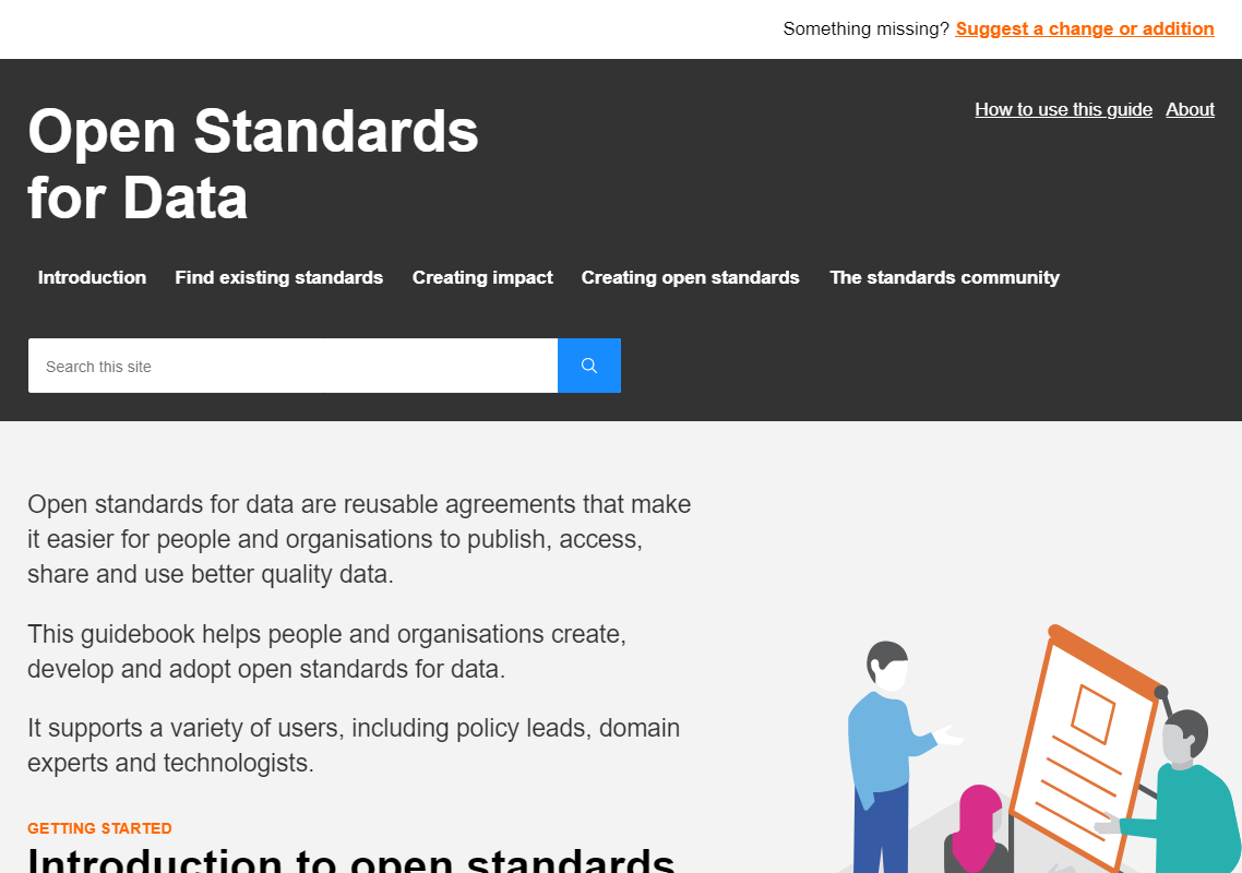 Guidebook to open data standards - Socitm