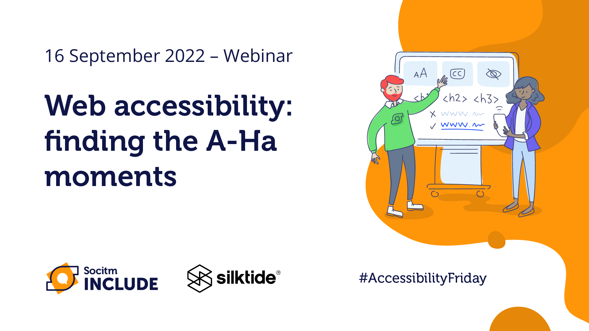 Web Accessibility: finding the A-Ha moments - Socitm